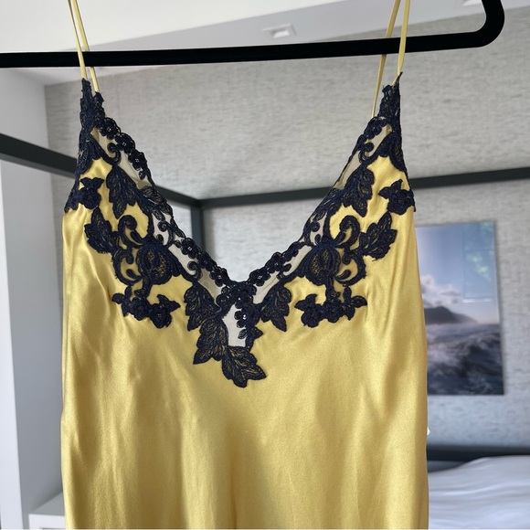 La Perla | Intimates & Sleepwear | La Perla Maison Silk Chartreuse ...